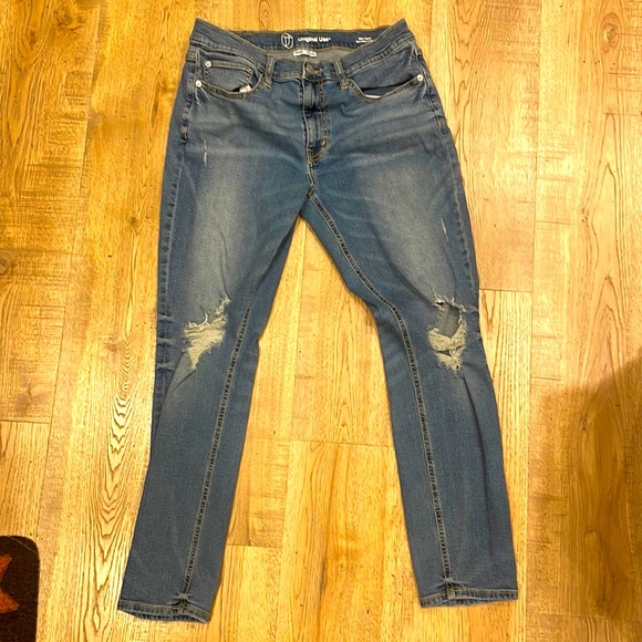 Original Use | Jeans | Original Use Slim Taper Distressed Stretch ...